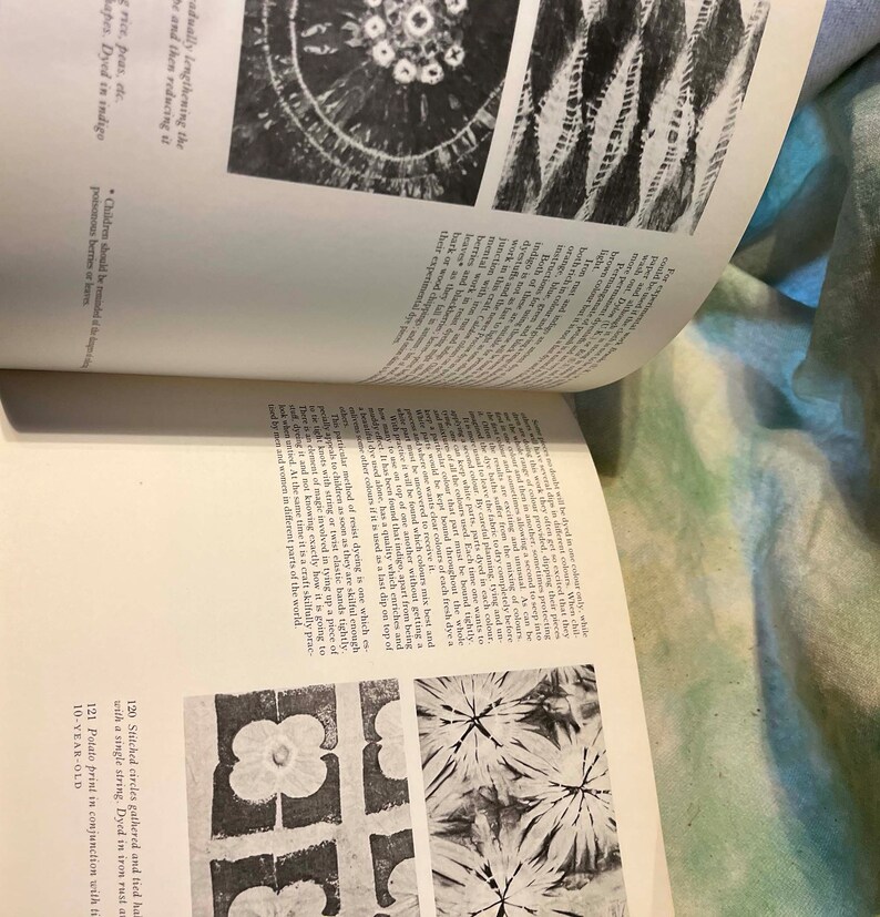 Vintage Book DYEING and PRINTING Beryl Ash and Anthony Dyson - Etsy
