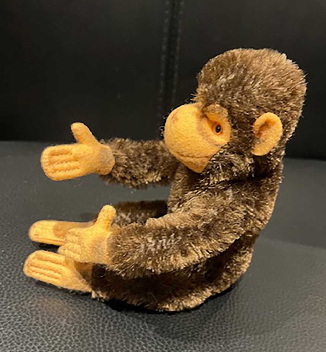 Vintage Fuzzy Toy Monkey Jocko by Steiff - Etsy