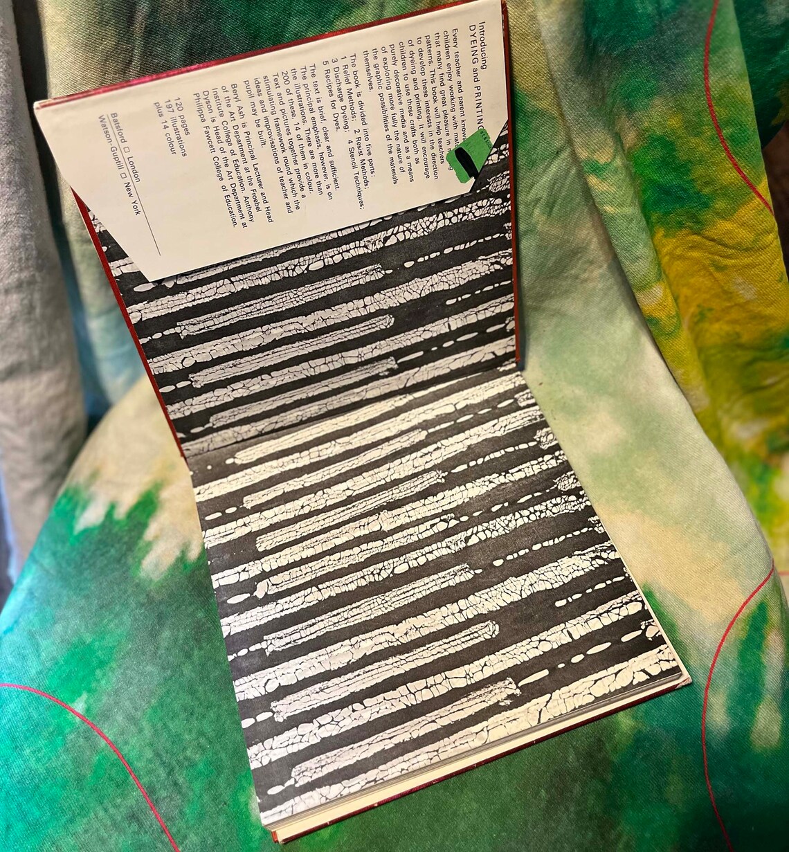 Vintage Book DYEING and PRINTING Beryl Ash and Anthony Dyson - Etsy