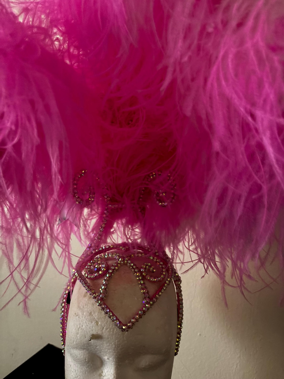 Las Vegas Showgirl Headdress • Samba Burlesque Headpiece • Festival ...