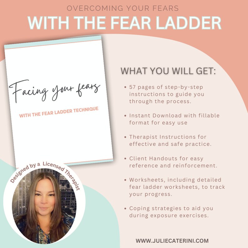 Overcoming Your Fears With the FEAR LADDER - Etsy