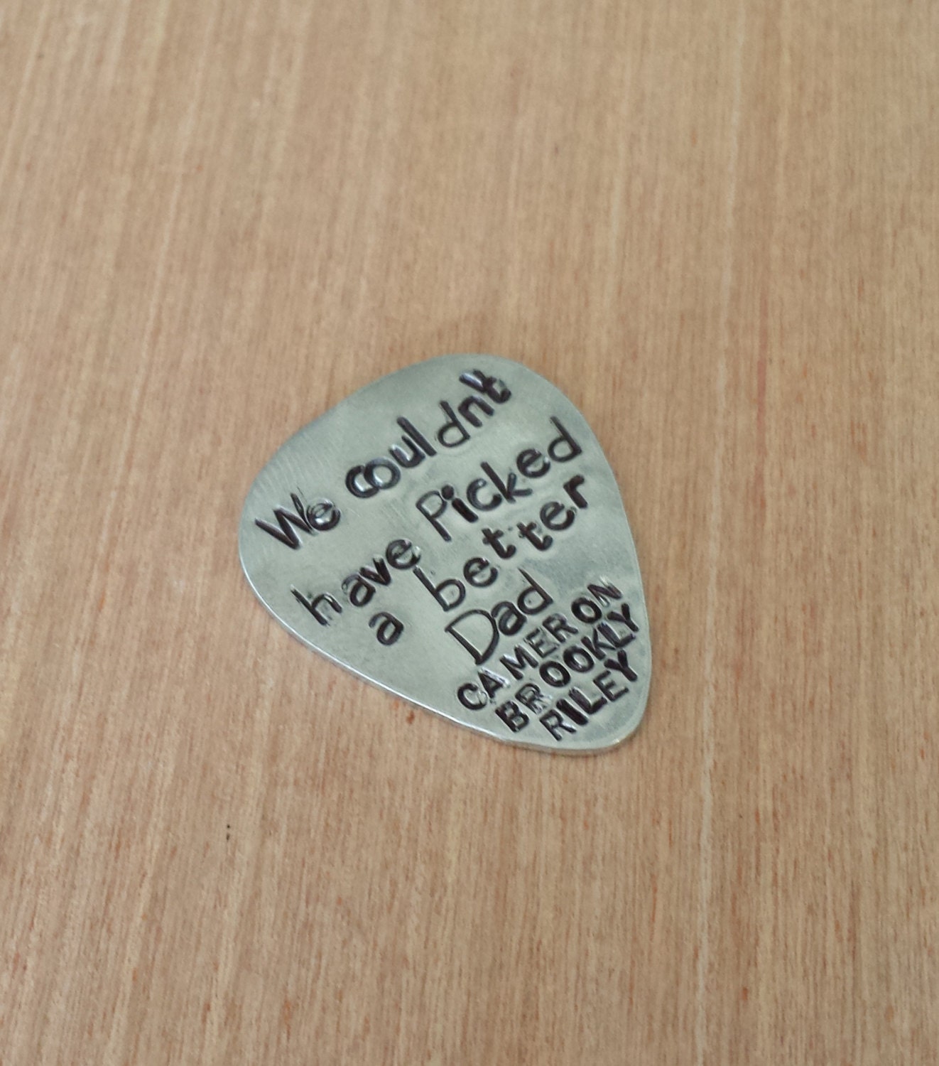 Custom Guitar Pick, Father's Day Gift Guitar Pick, Guitar Pick, New Dad ...