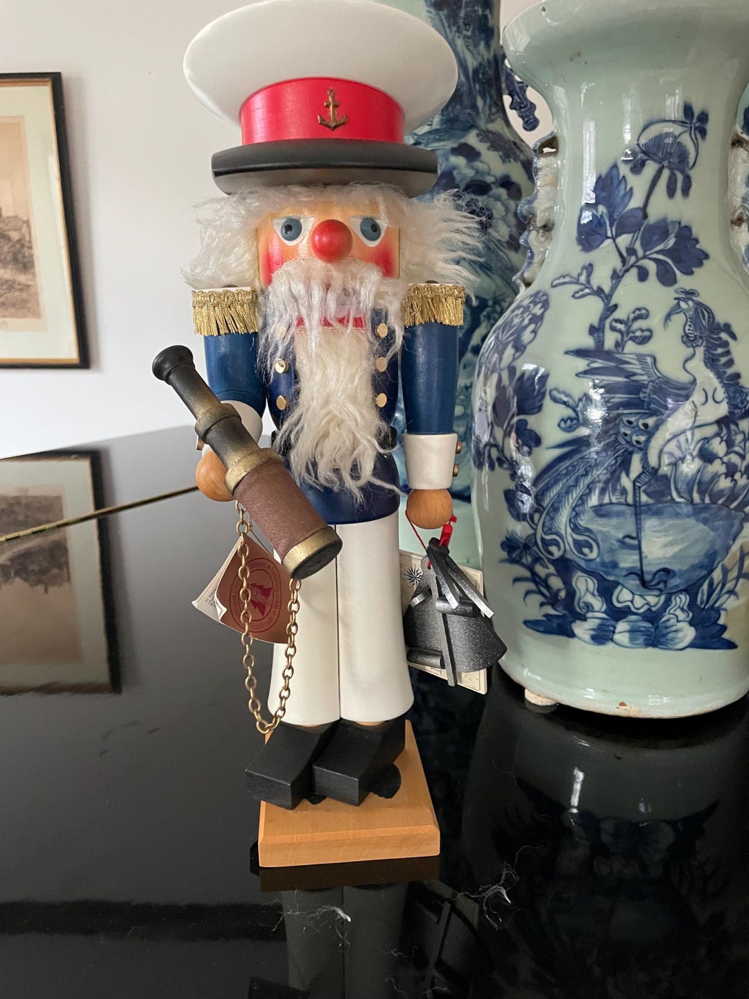 1990s Christian Ulbricht Naval Captain Nutcracker…15” Tall Great ...