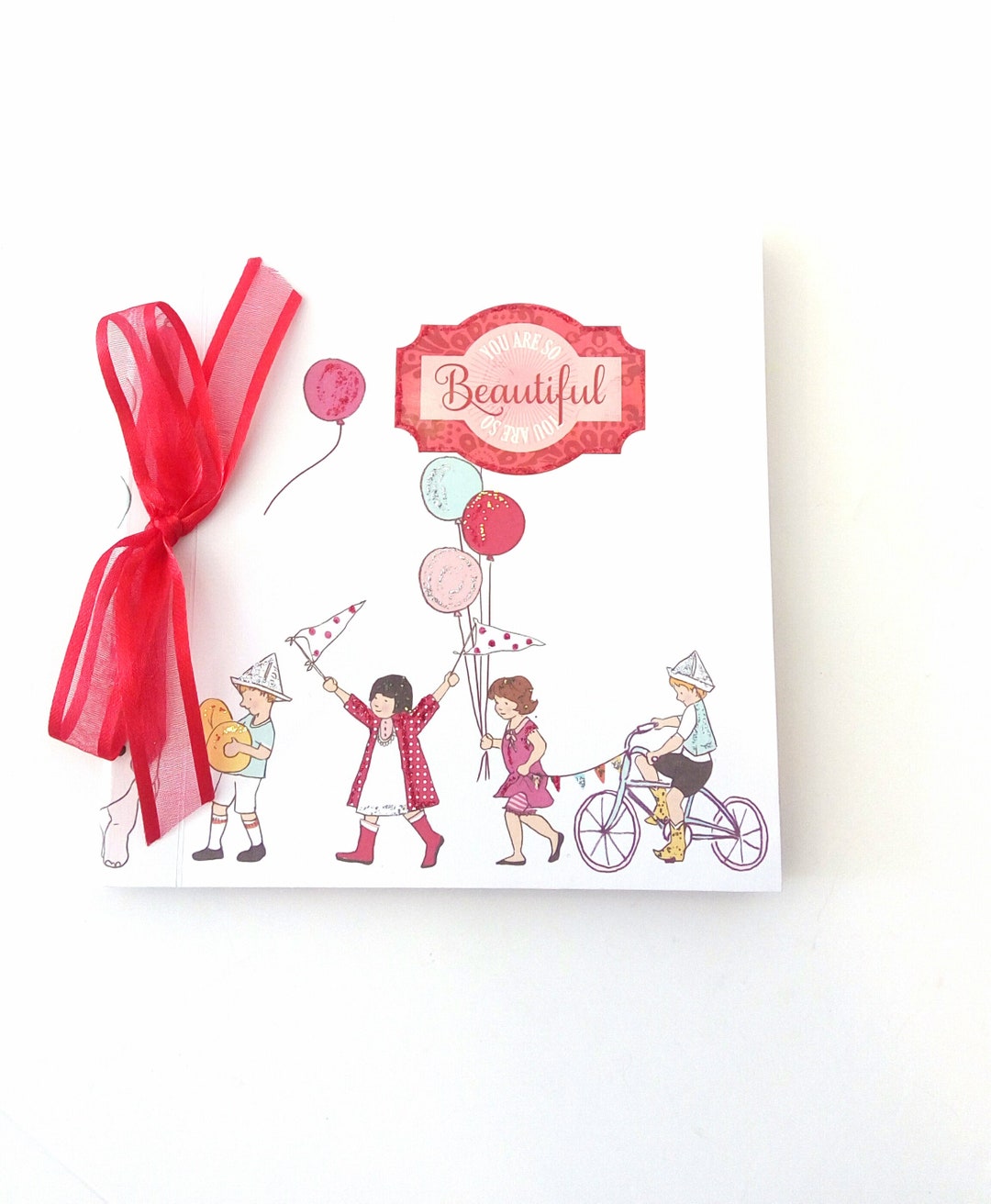 Girl Mini Album, Little Girl Party Gift, Girly Mini Album, Square 6x6 ...