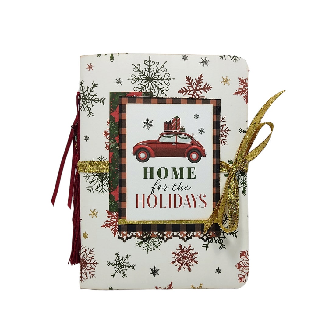 Christmas in July Journal, Handmade Santa Claus Journal, December Daily ...