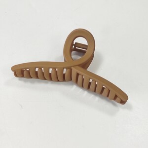 Hair Claw Clip Minimalist Hair Claw 11cm, Black, Blue, Green, Beige ...