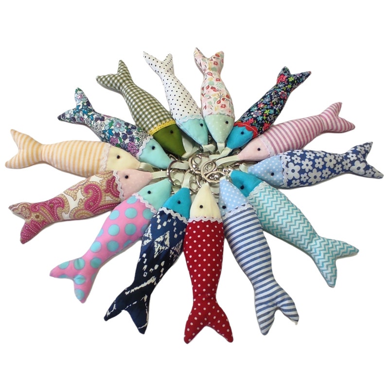 Fish Keychain - Etsy