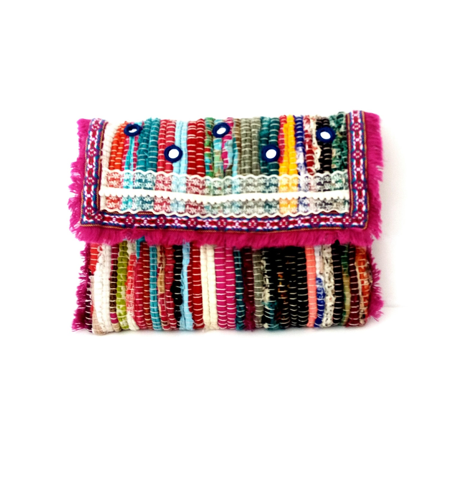 Greek Kourelou Bohemian Bag Envelope Colorful Kilim Bag - Etsy