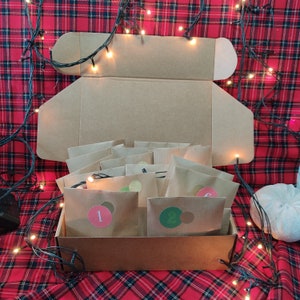 Scrunchies ADVENT CALENDAR, Advent Calendar 12 Days for Girls, 24 Days ...