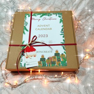 Scrunchies ADVENT CALENDAR, Advent Calendar 12 Days for Girls, 24 Days ...