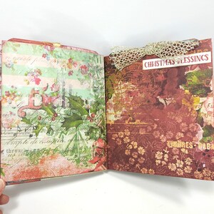 Vintage Christmas Mini Album, Christmas in July Album, Christmas Mini ...