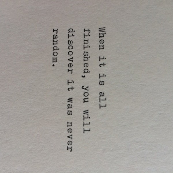 Typewriter Quote - Etsy