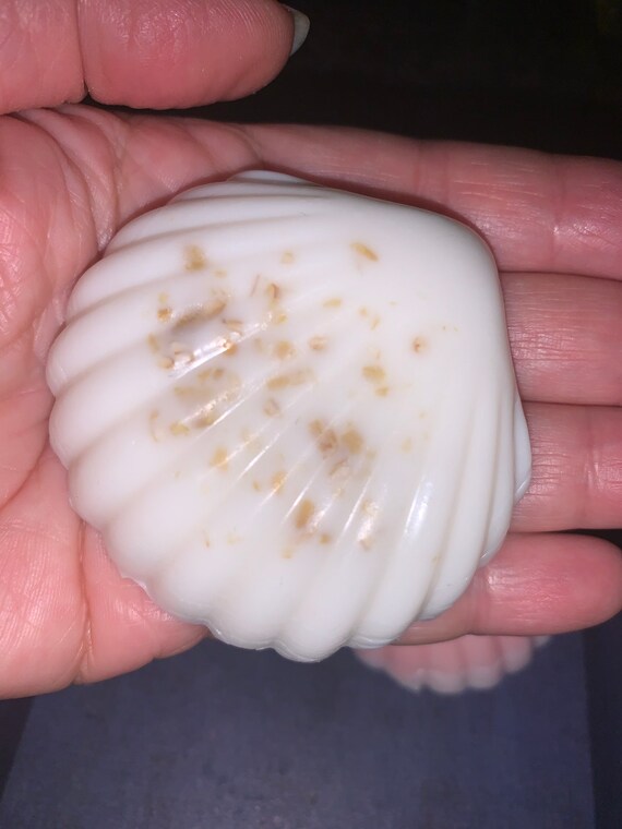 4 sea shells handcrafted soaps homemade soap Wedding favors | Etsy
