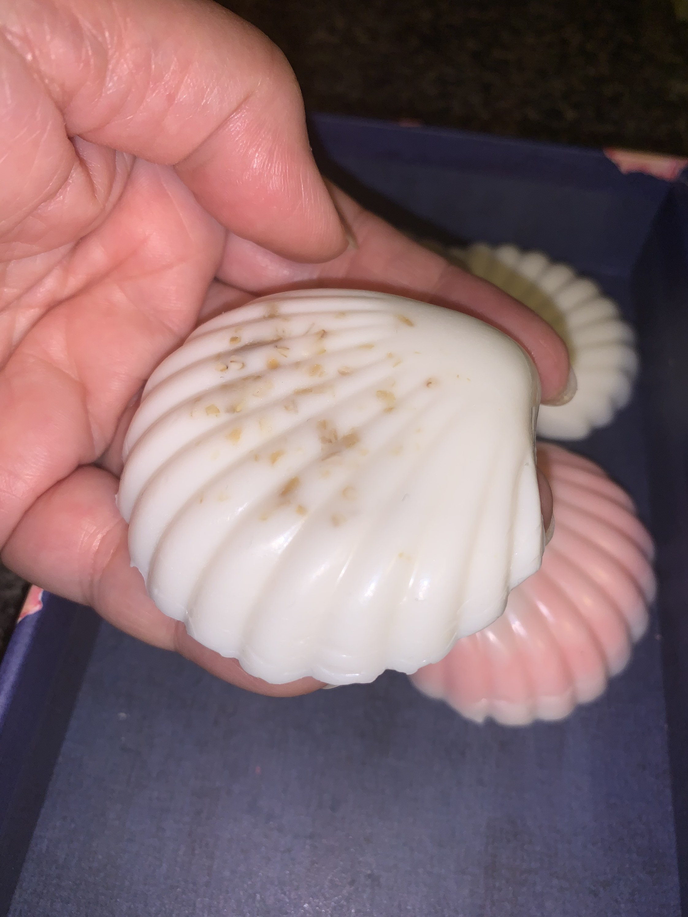 4 sea shells handcrafted soaps homemade soap Wedding favors | Etsy