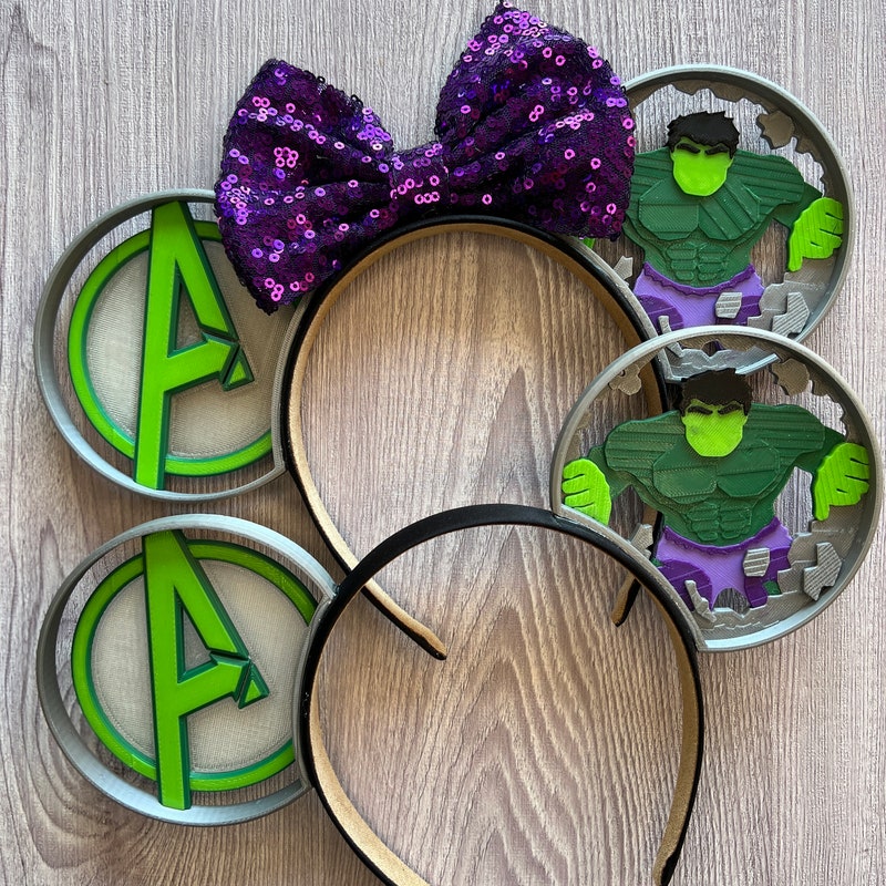 Hulk Mickey - Etsy