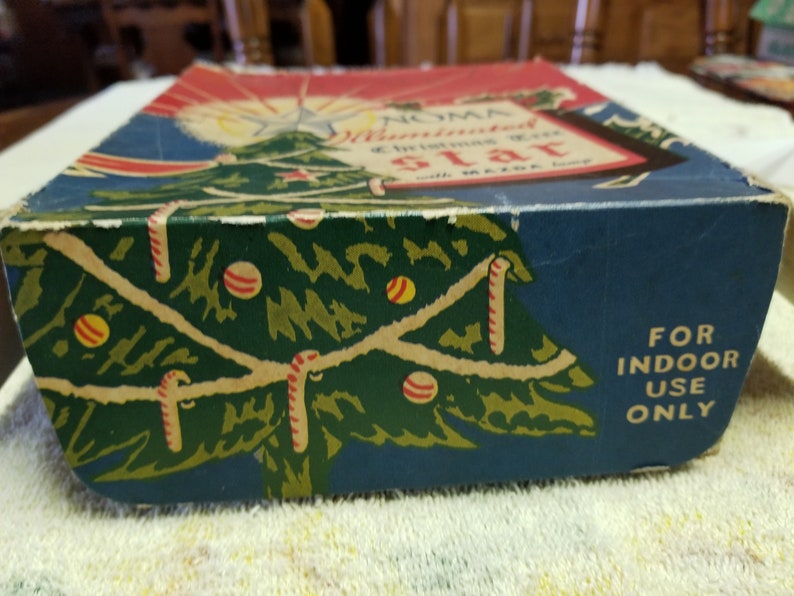 Vintage Noma Illuminated Electric Christmas Tree Star With - Etsy Vintage Noma Illuminated Electric Christmas Tree Star With - Etsy