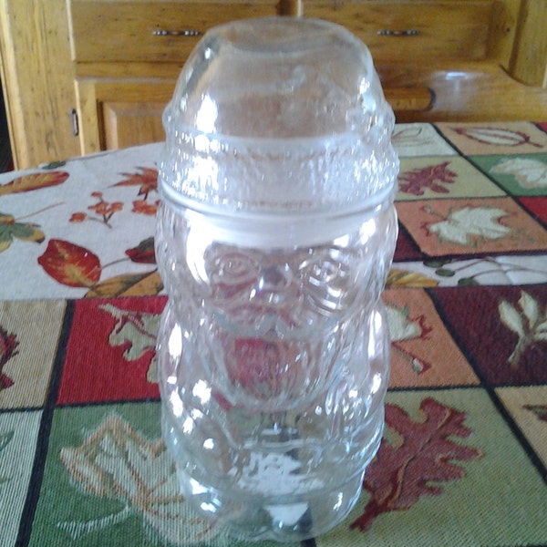 Antique Glass Candy Container - Etsy