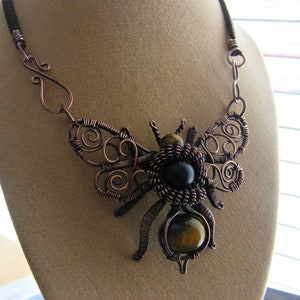 Wire Wrapped Bee Jewelry Tutorial - Step-by-step Instructions, 100 ...