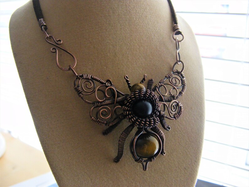 Wire Wrapped Bee Jewelry Tutorial Step-by-step Instructions - Etsy