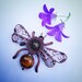 Wire Wrapped Bee Jewelry Tutorial Step-by-step Instructions - Etsy