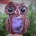 Wire Wrapped Owl Pendant Jewelry Tutorial - Step-by-step Instructions ...