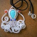 Wire Wrapped Octopus Pendant Tutorial, Kraken Necklace Tutorial, Wire ...