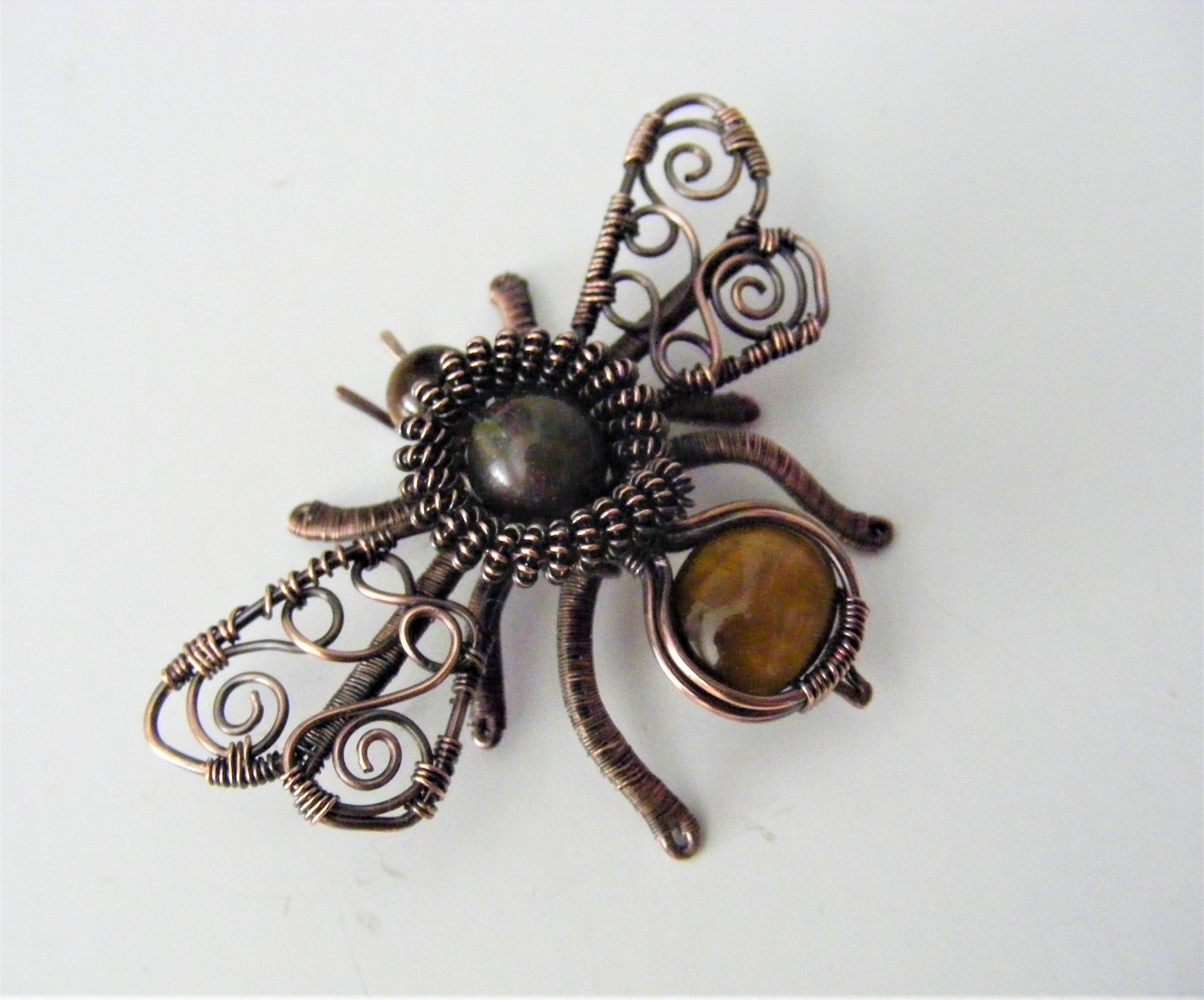 Wire Wrapped Bee Jewelry Tutorial Step-by-step Instructions - Etsy