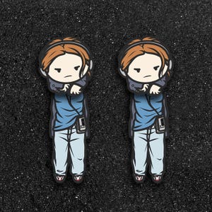 Peek-a-boo Earrings Inspired by Stuff That is Weird AF - Etsy