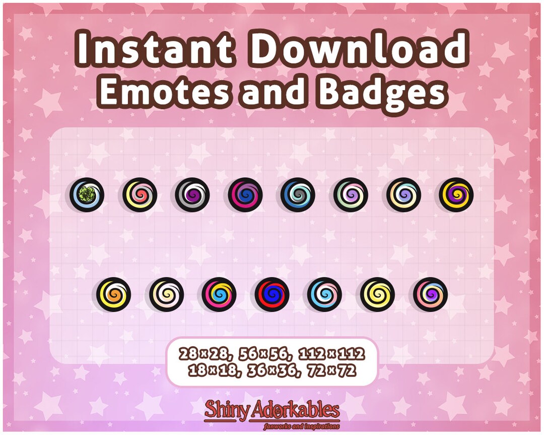 5th Gender/sexuality Emojis for Streaming, Twitch, Discord, Youtube - Etsy