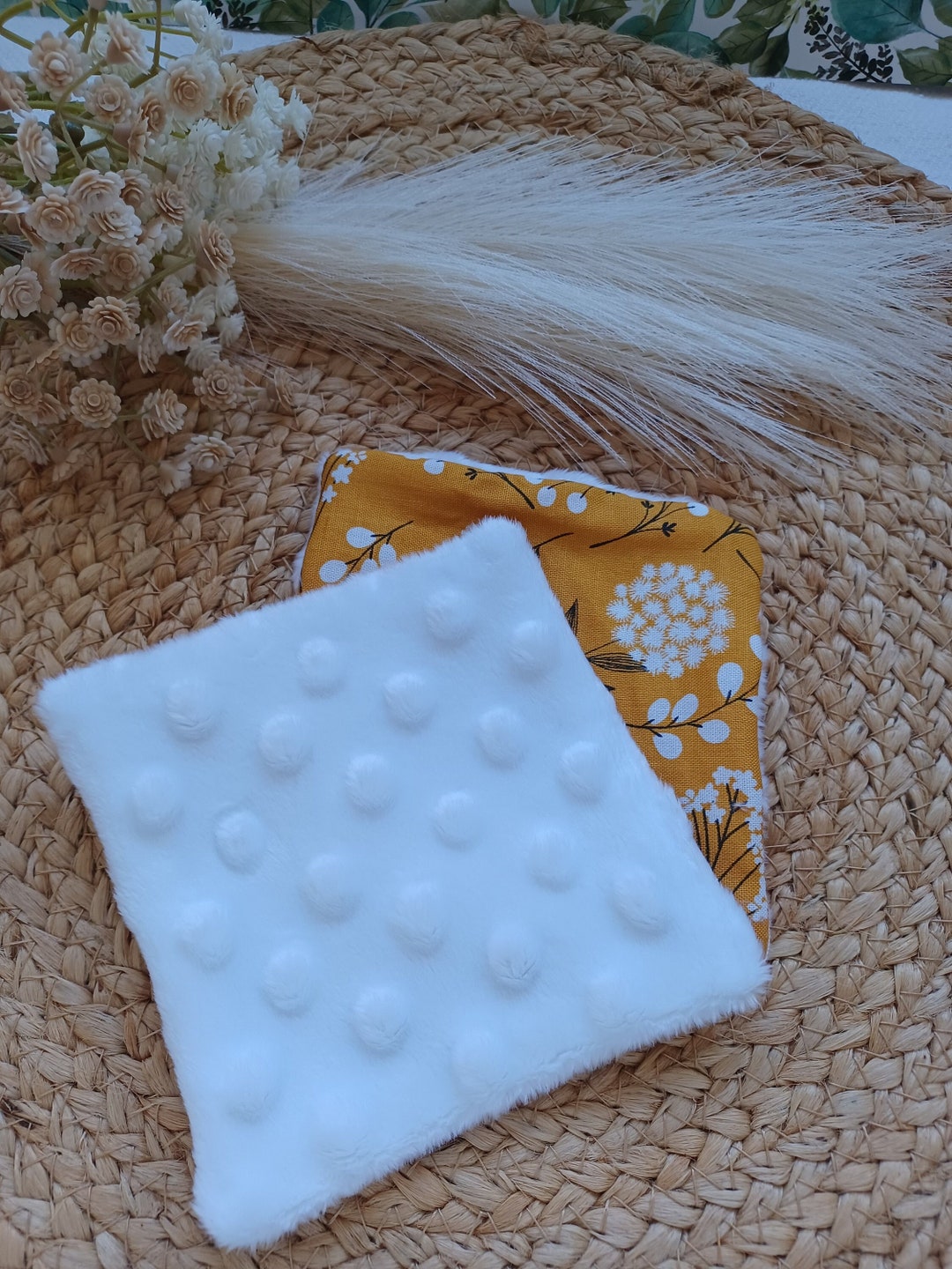 Set of 2 Reusable Minky Facial Cloth for Makeup Removal, Makeup Remover ...
