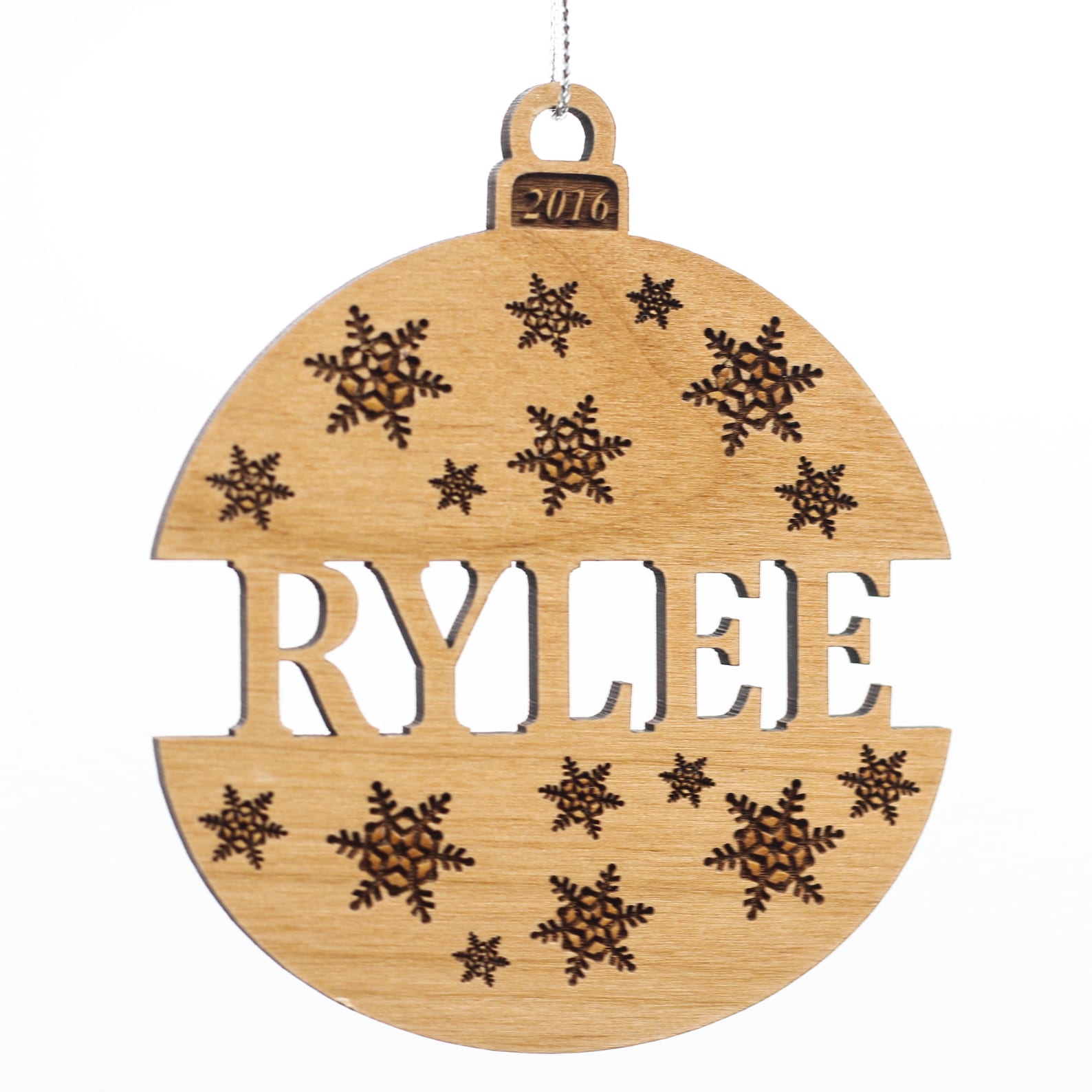 Personalized Wood Name Ornament - Etsy