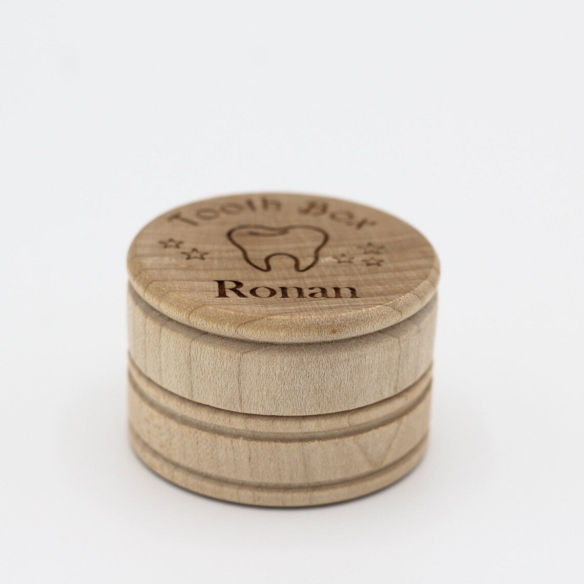 Personalized Wood Tooth Box - Etsy