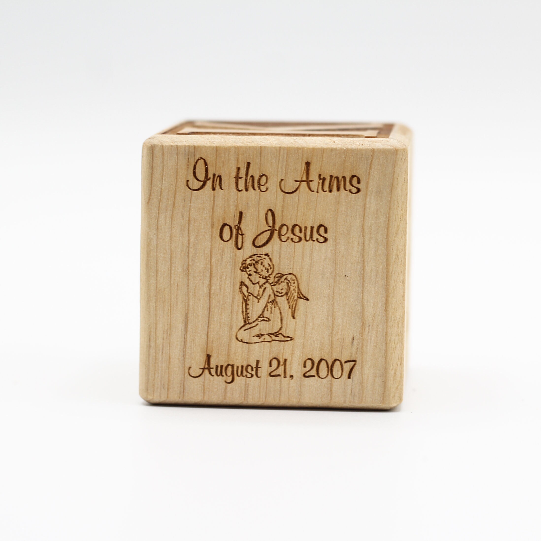 Personalized Wood Memorial Block - Etsy