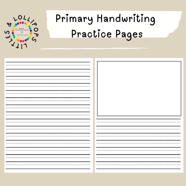 First Grade Writing Practice - Etsy