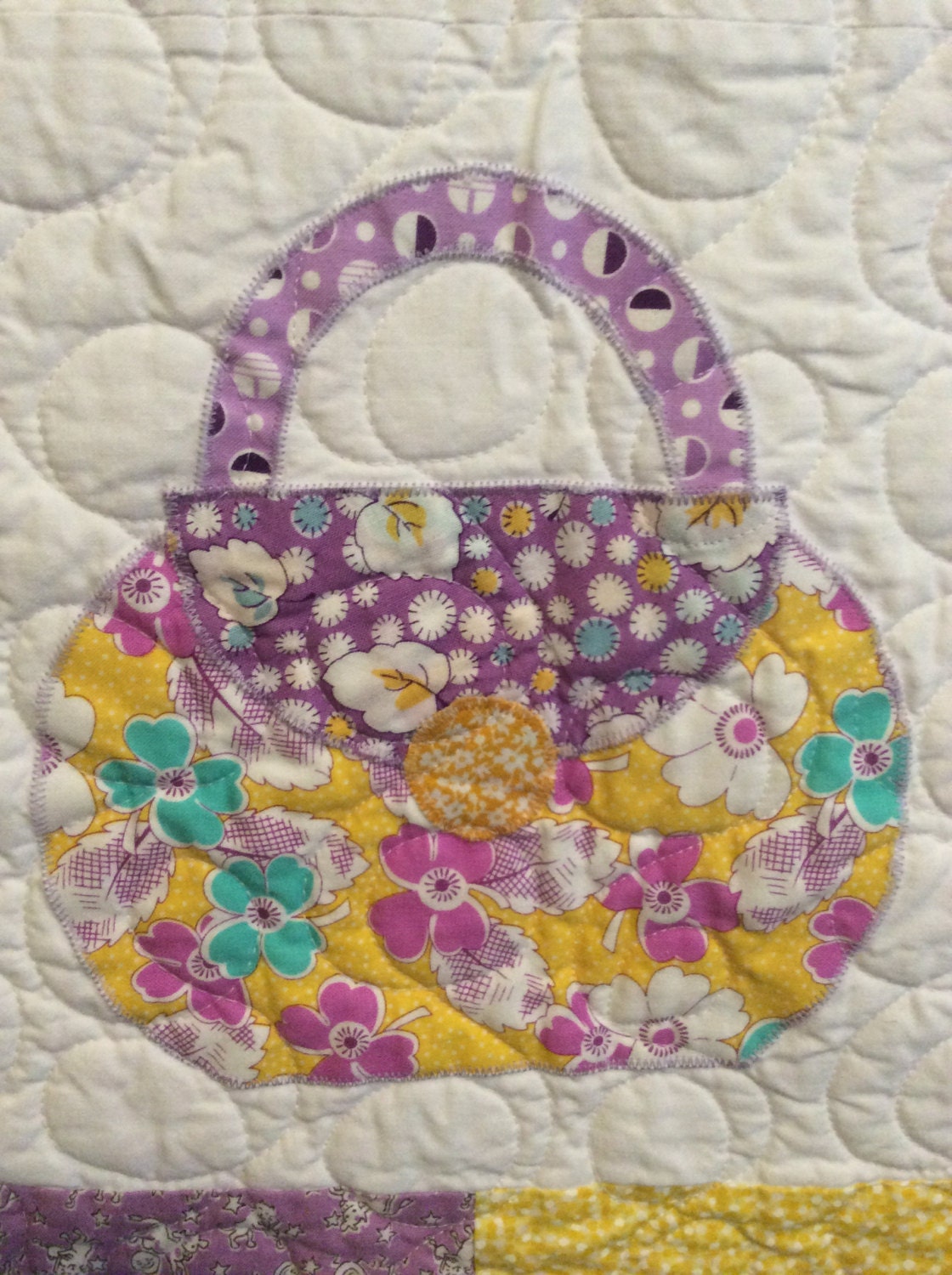 Handmade "pumps and Pocketbooks " Quilt ! - Etsy