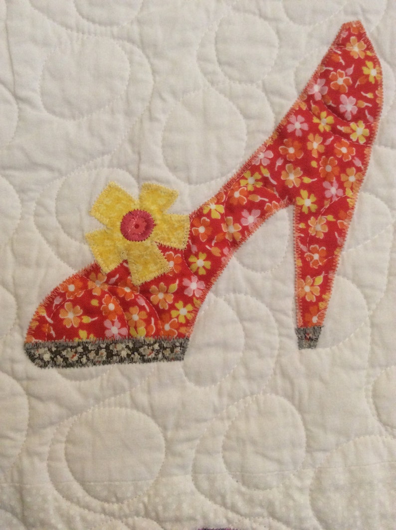Handmade "pumps and Pocketbooks " Quilt ! - Etsy