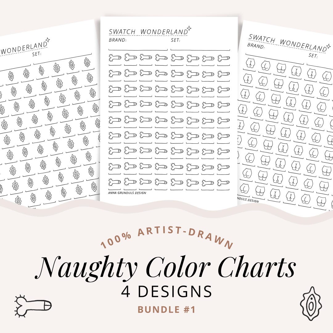 Naughty Design Printable Color Test Pages for Pencils and Markers ...