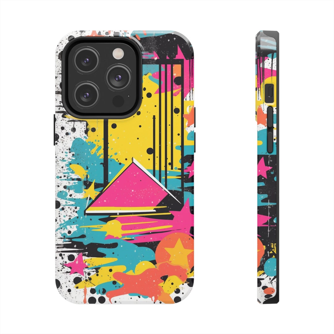 Iphonedisco LEMONADE 90s Retro Abstract Paint Splatter - Etsy