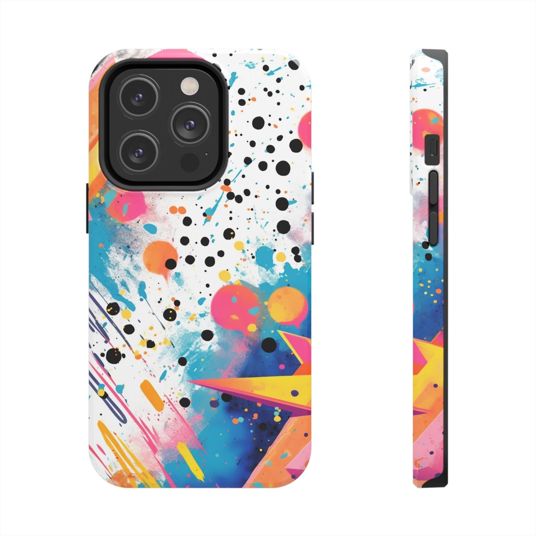 DISCO LEMONADE 90s Retro Abstract Paint Splatter Lightweight 2 - Etsy