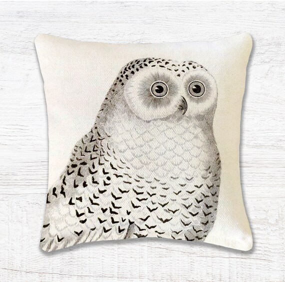 6x6 Snowy Owl Sachet Filled With Maine Balsam or | Etsy