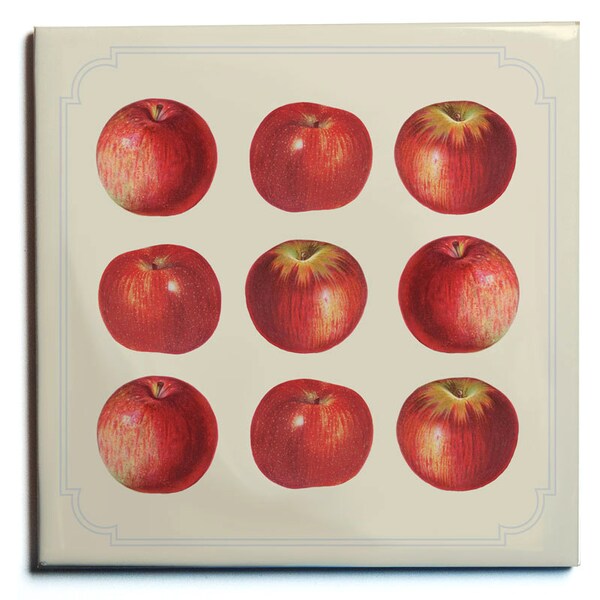 Apple Ceramic Tiles - Etsy