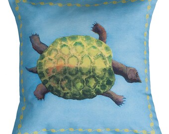 Turtle Pillow - Etsy