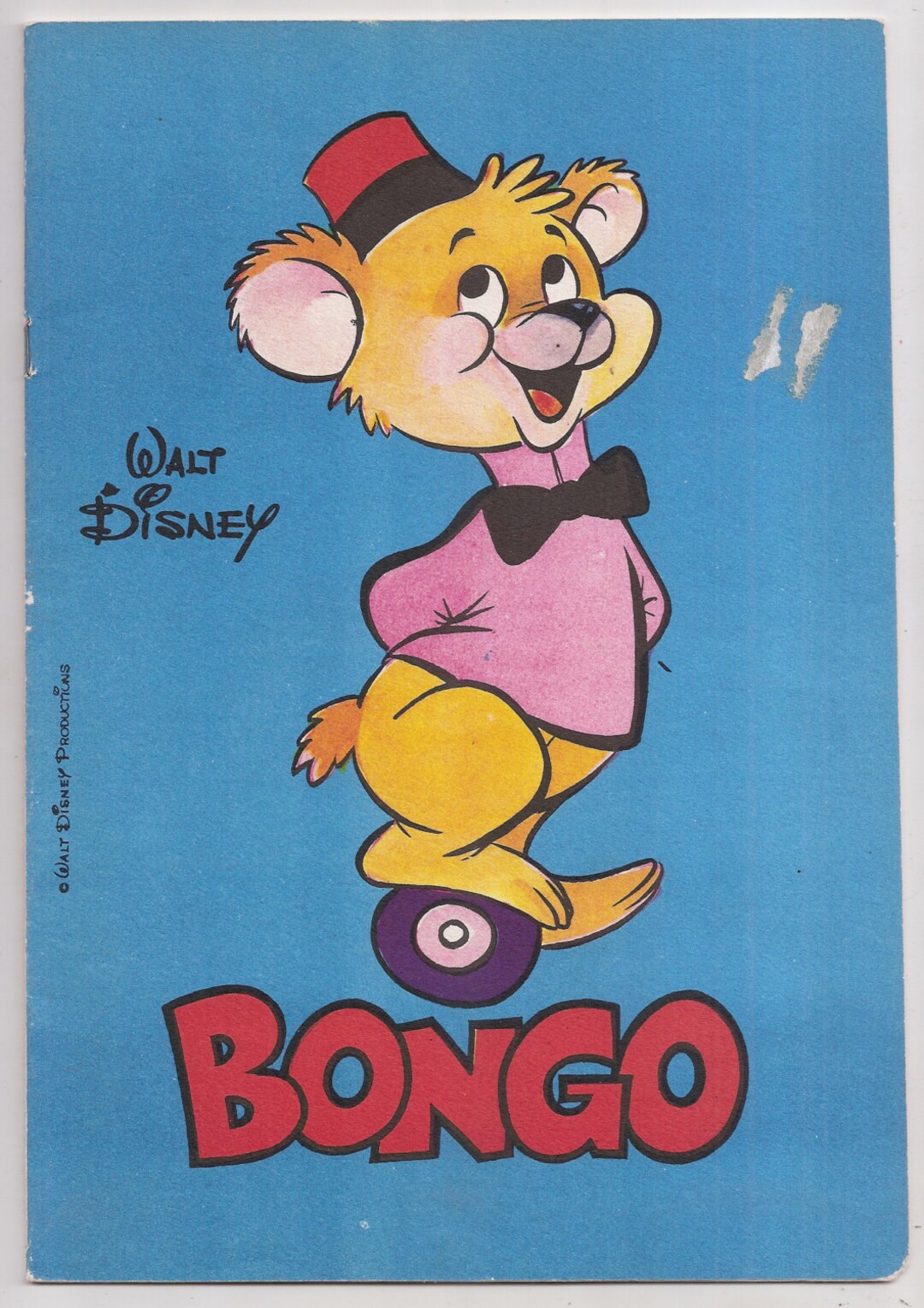 Vintage Childrens Book Walt Disney Bongo Rare 1970s Kids Book Spanish ...