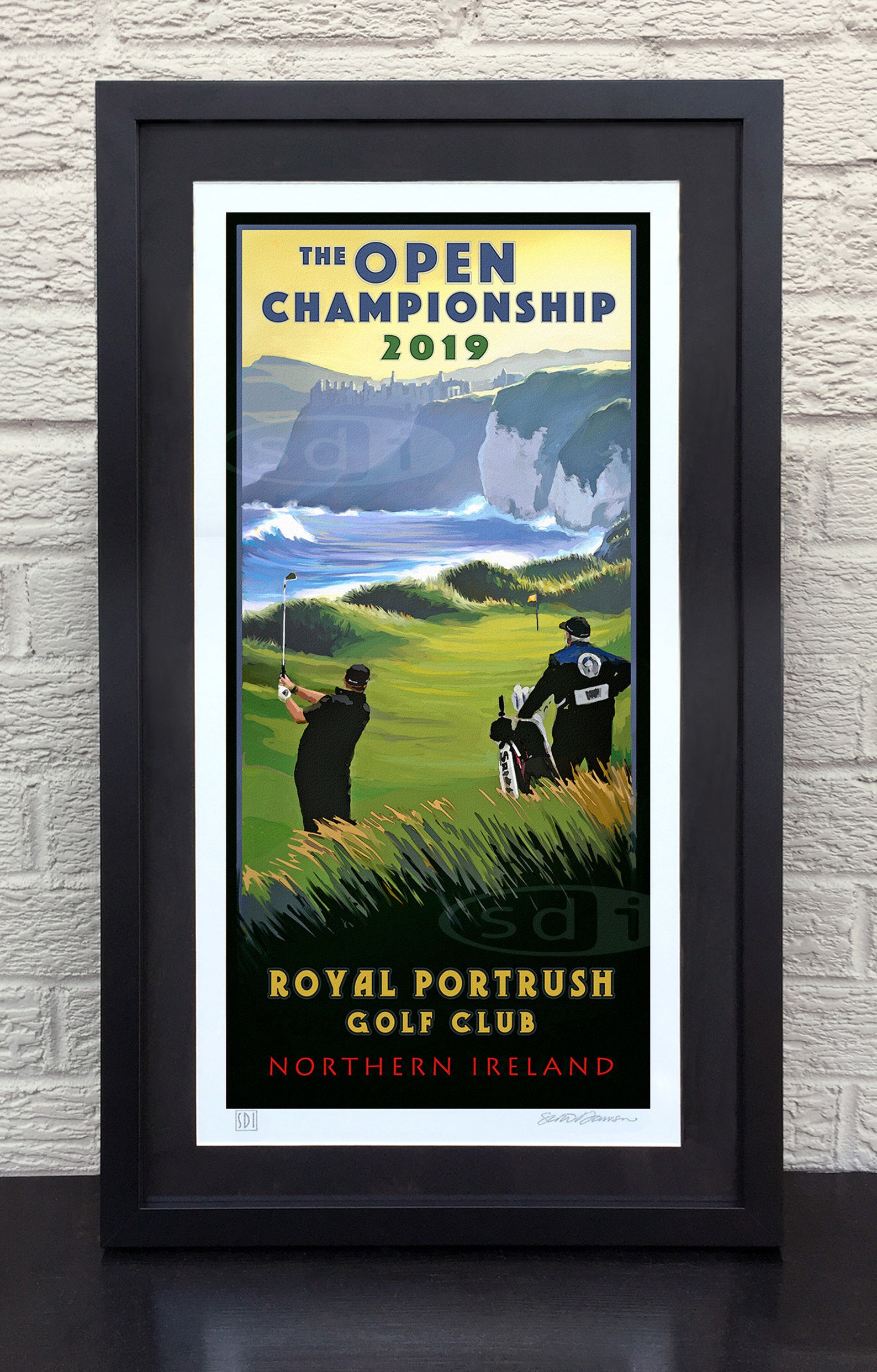 Royal Portrush Golf Print: the Open, British Open 2019 - Etsy