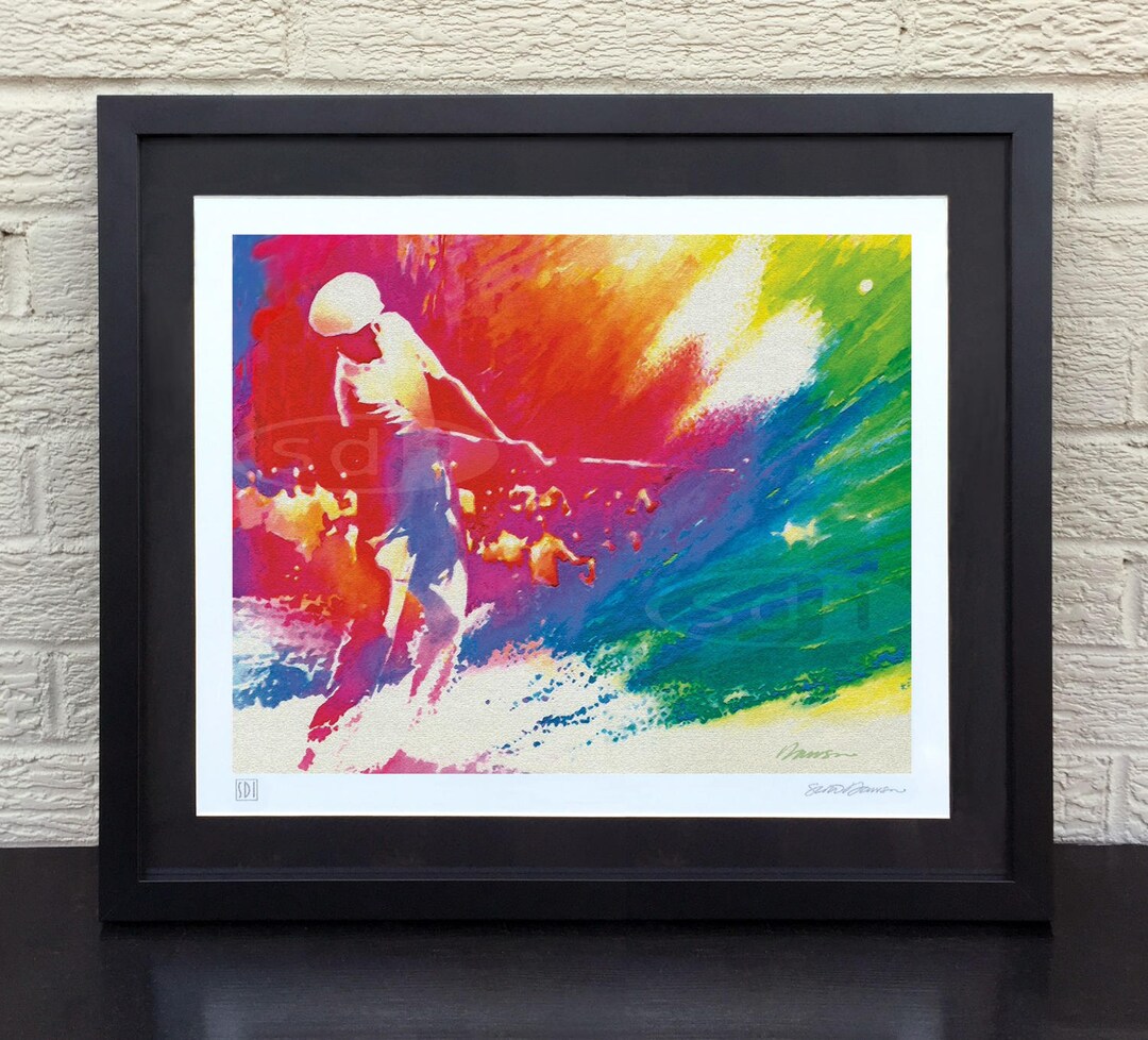 Colorful Golf Art Sports Poster-print - Etsy