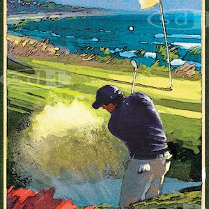 PGA Championship 2021 Golf Gift Sports Art Poster Print Painting - Etsy