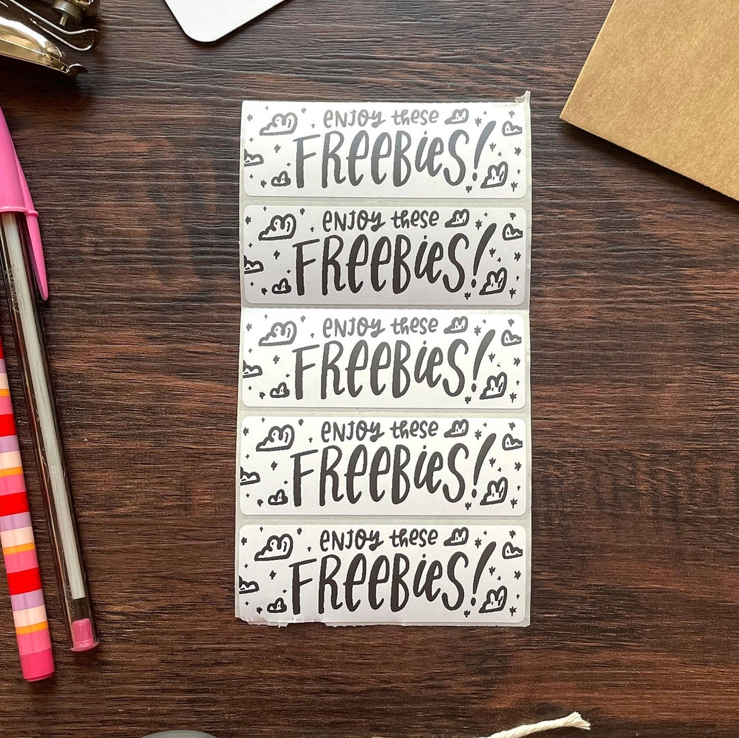Enjoy These Freebie Stickers | Mail Stickers | Small Business Stickers ...