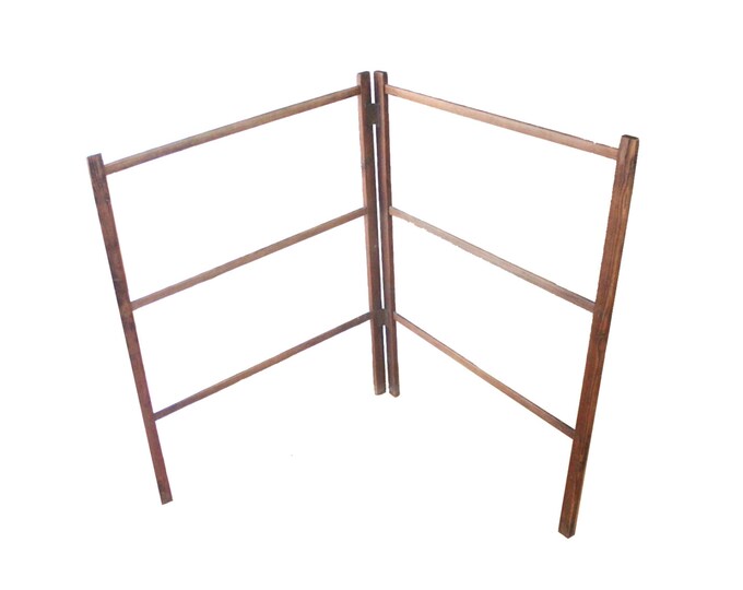 Antique Folding Wood Linen or Quilt Rack - 1800s - Etsy