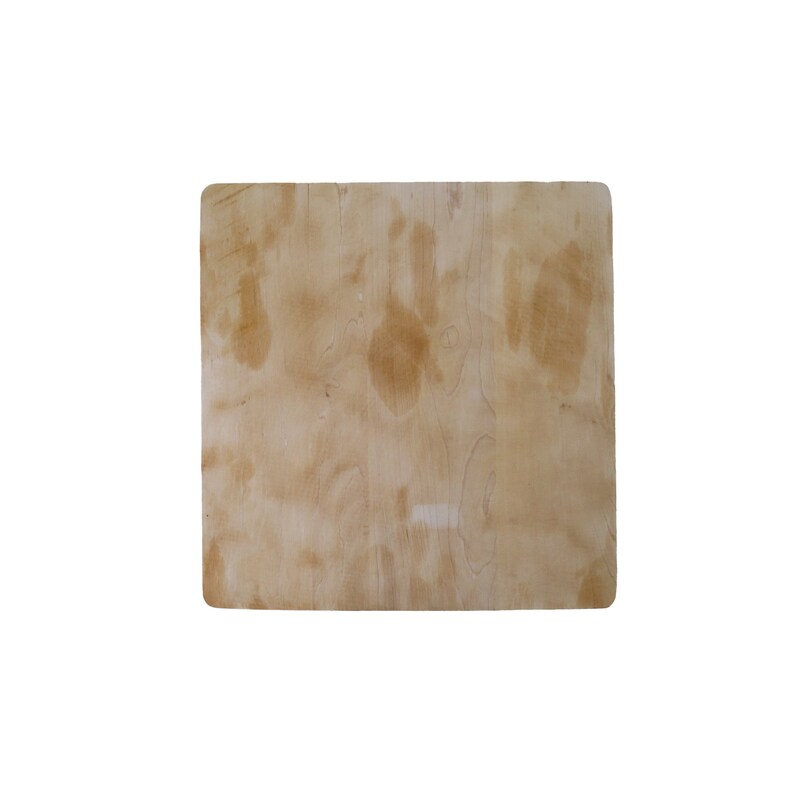 Vintage Handmade Square Wood Cutting Board - Etsy