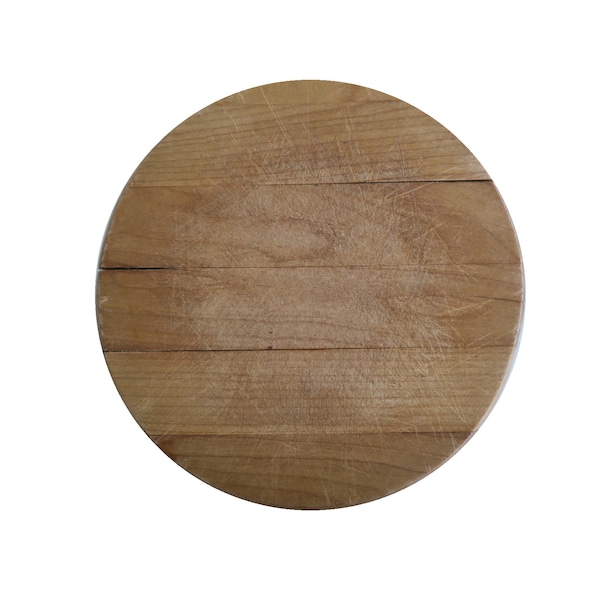 Round Wood Cutting Board - Etsy